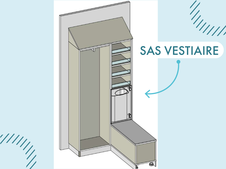 Le sas, un élément indispensable | Laminaire Courtois